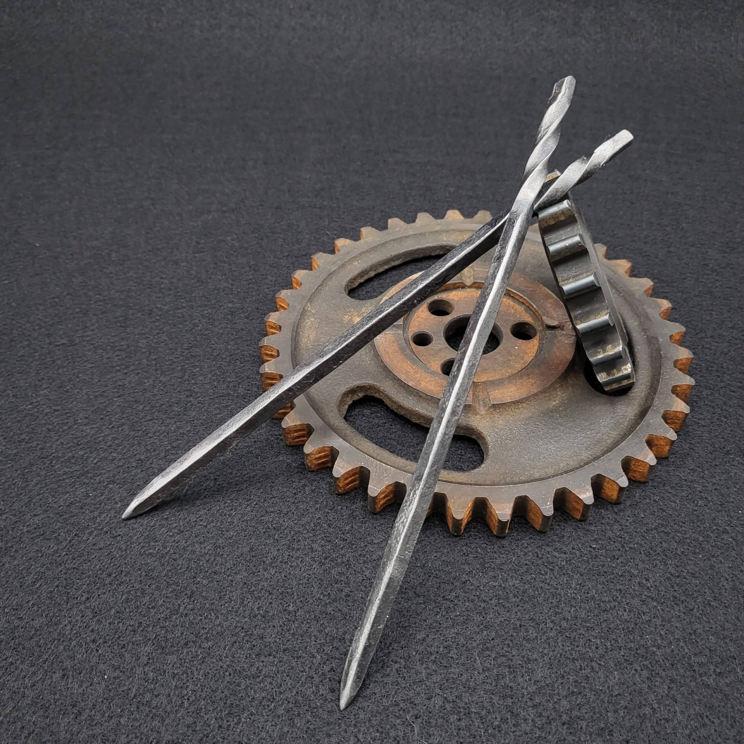 Forged Steel Chopsticks - Rusty Dragon Forge